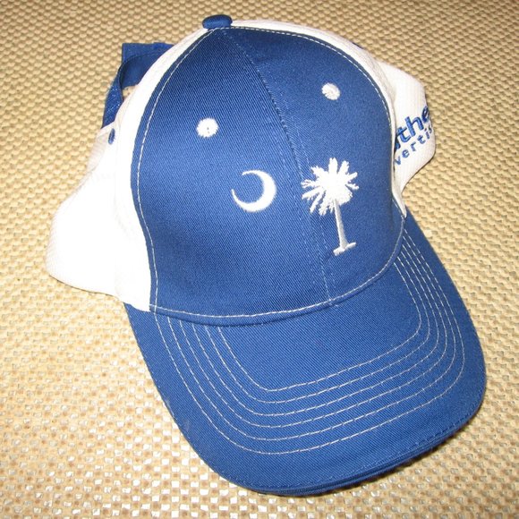 Accessories | South Carolina Palmetto Crescent Moon Blue White Ballcap ...